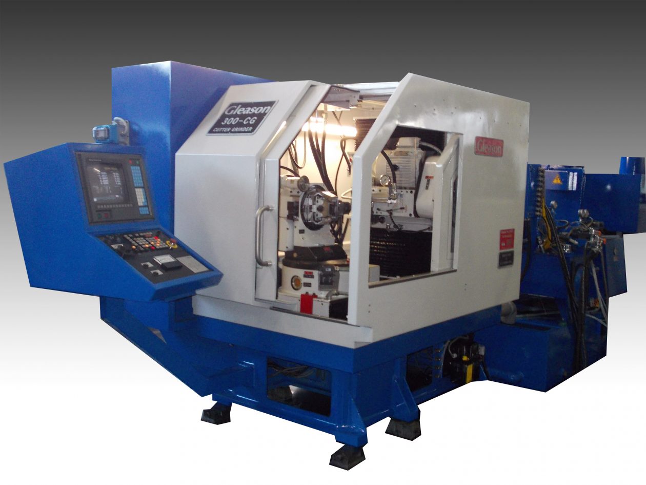 Bevel gear tool grinding, Retrofitting CNC Gleason 300 CG cnc - Remaut